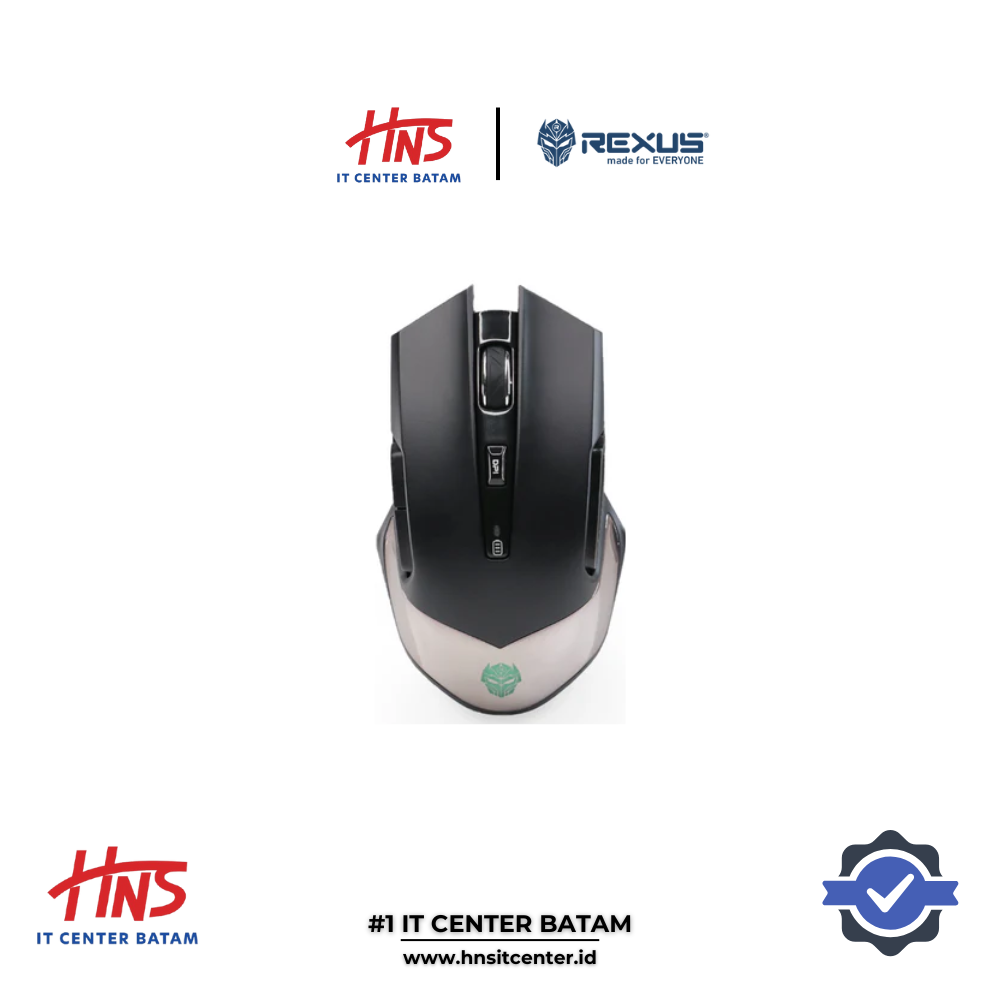 MOUSE REXUS XIERRA 108 / RX 108 WIRELESS GAMING MOUSE WITH 2.4Ghz - HNS IT Center - Toko ...